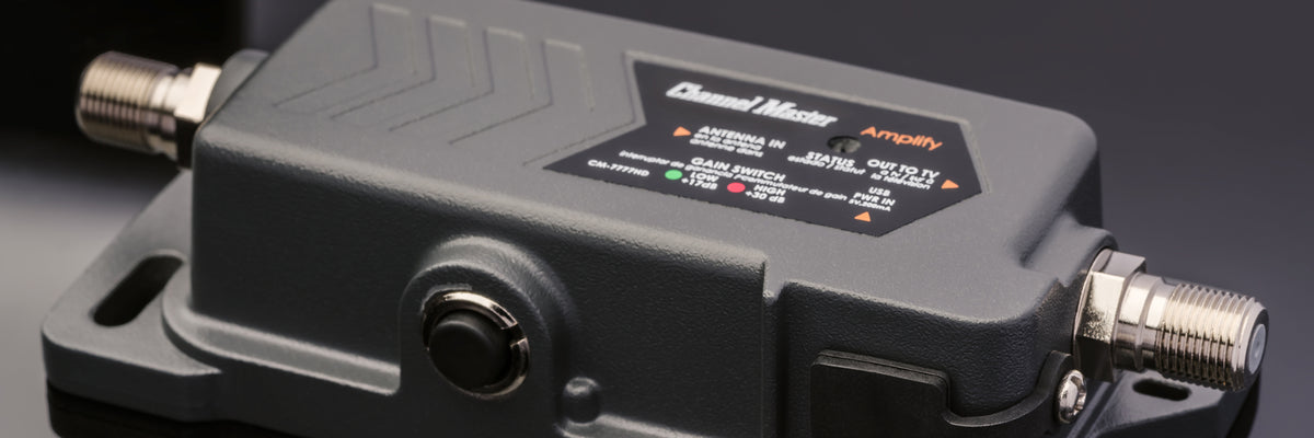 TV Antenna Amplifiers & How They Work – Channel Master