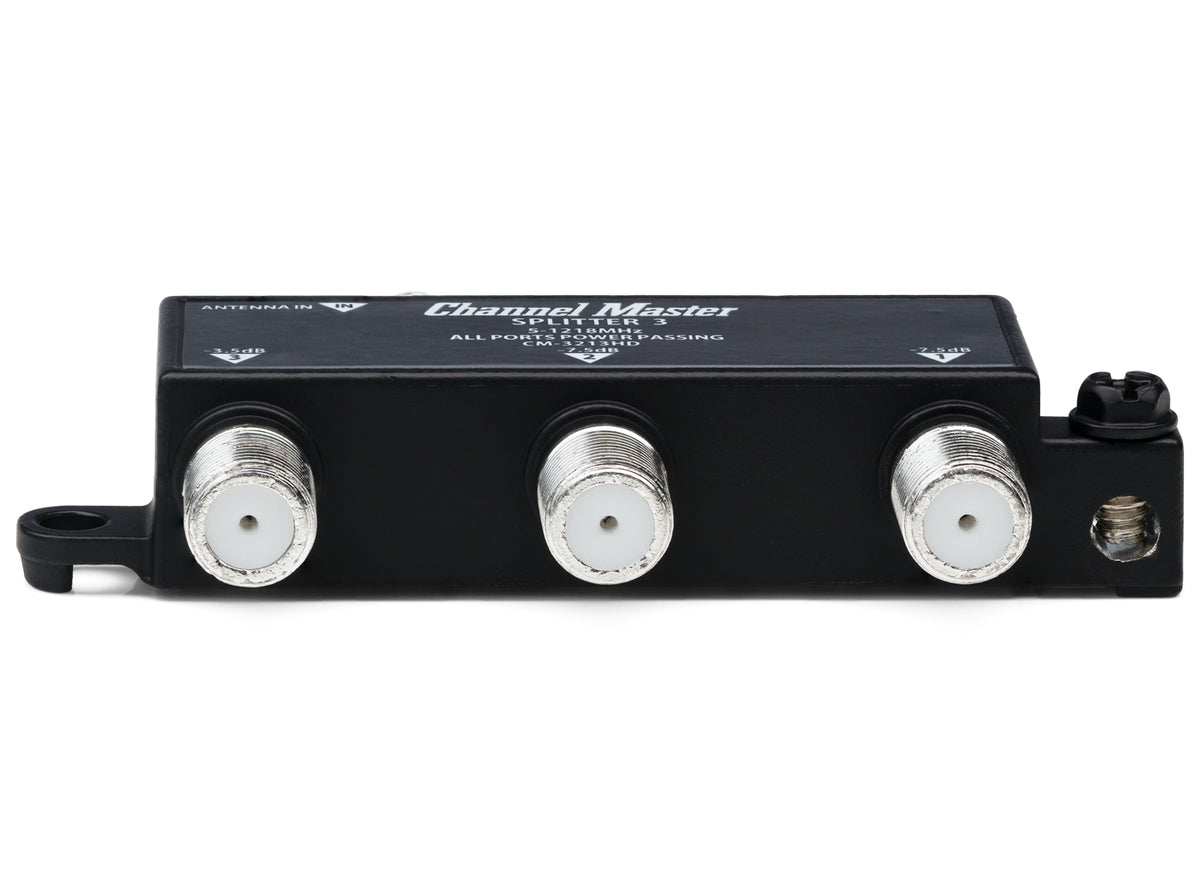 Splitter 3 for TV Antennas (3-Way) | Channel Master (CM-3213HD)