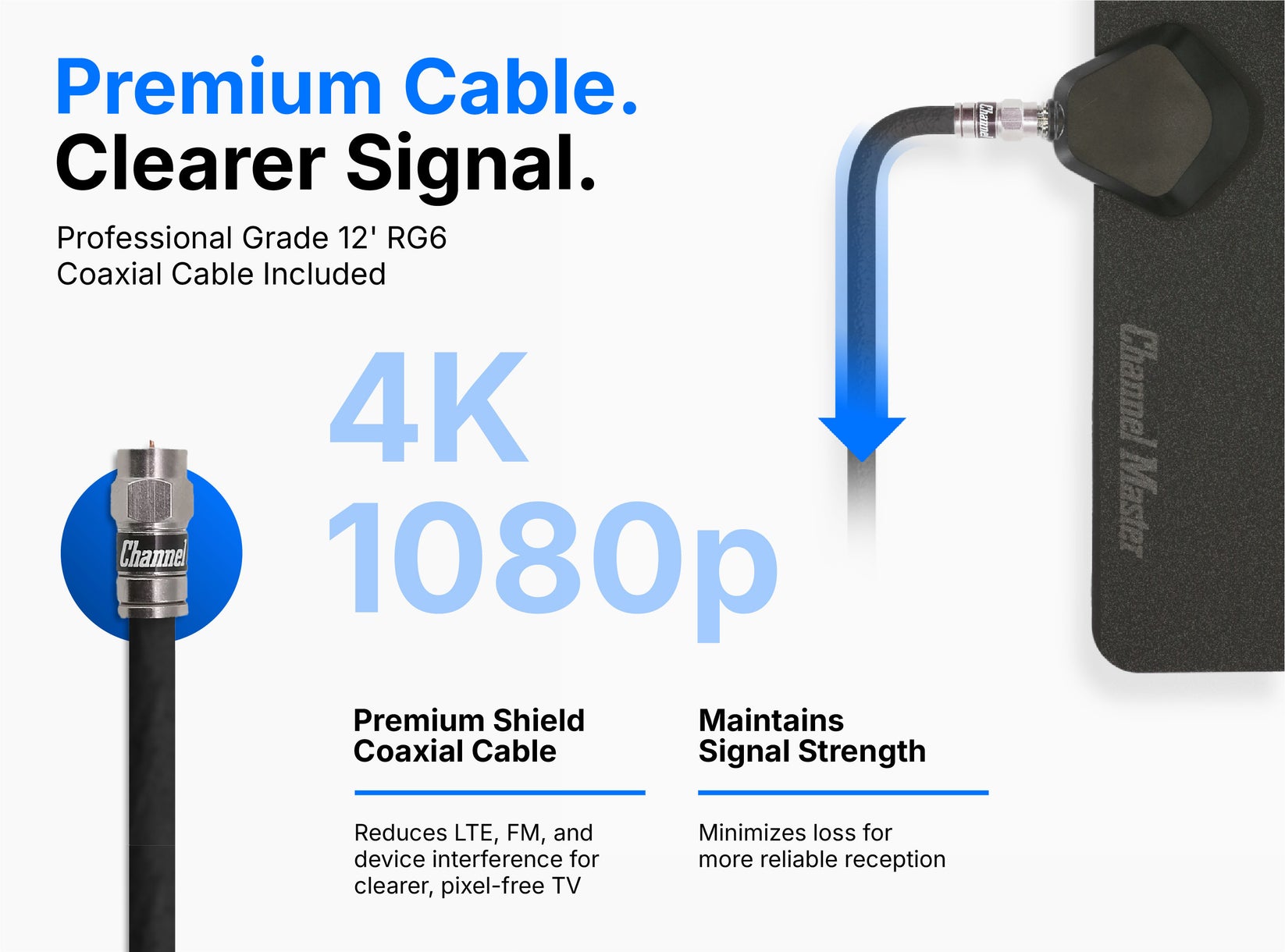 FLATenna - Indoor TV Antenna | Channel Master