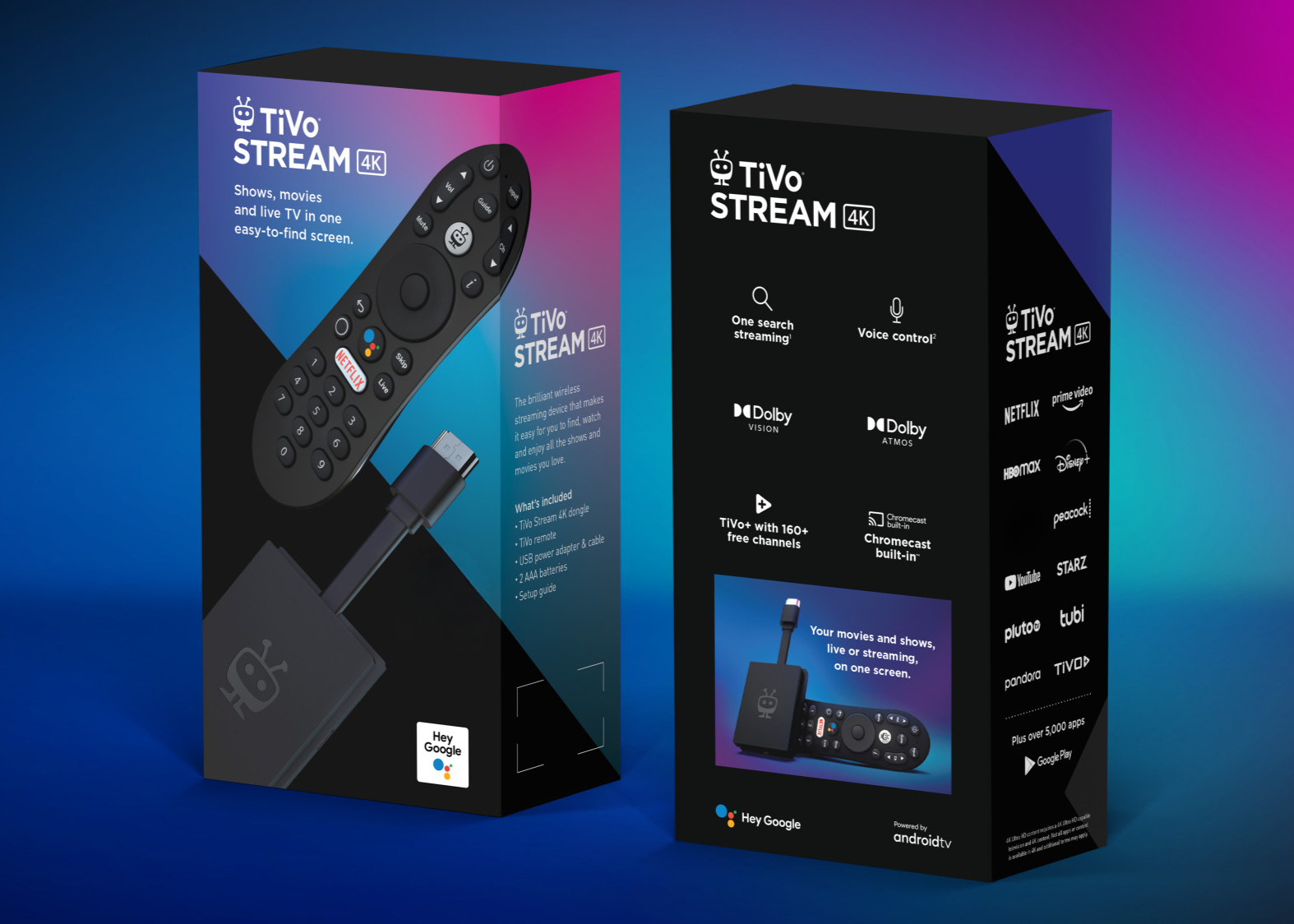 TiVo Stream 4K Streaming Media Player | TiVo (RA2400) – Channel Master