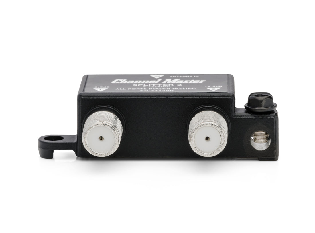 Splitter 2 for TV Antennas (2-Way) | Channel Master (CM-3212HD)
