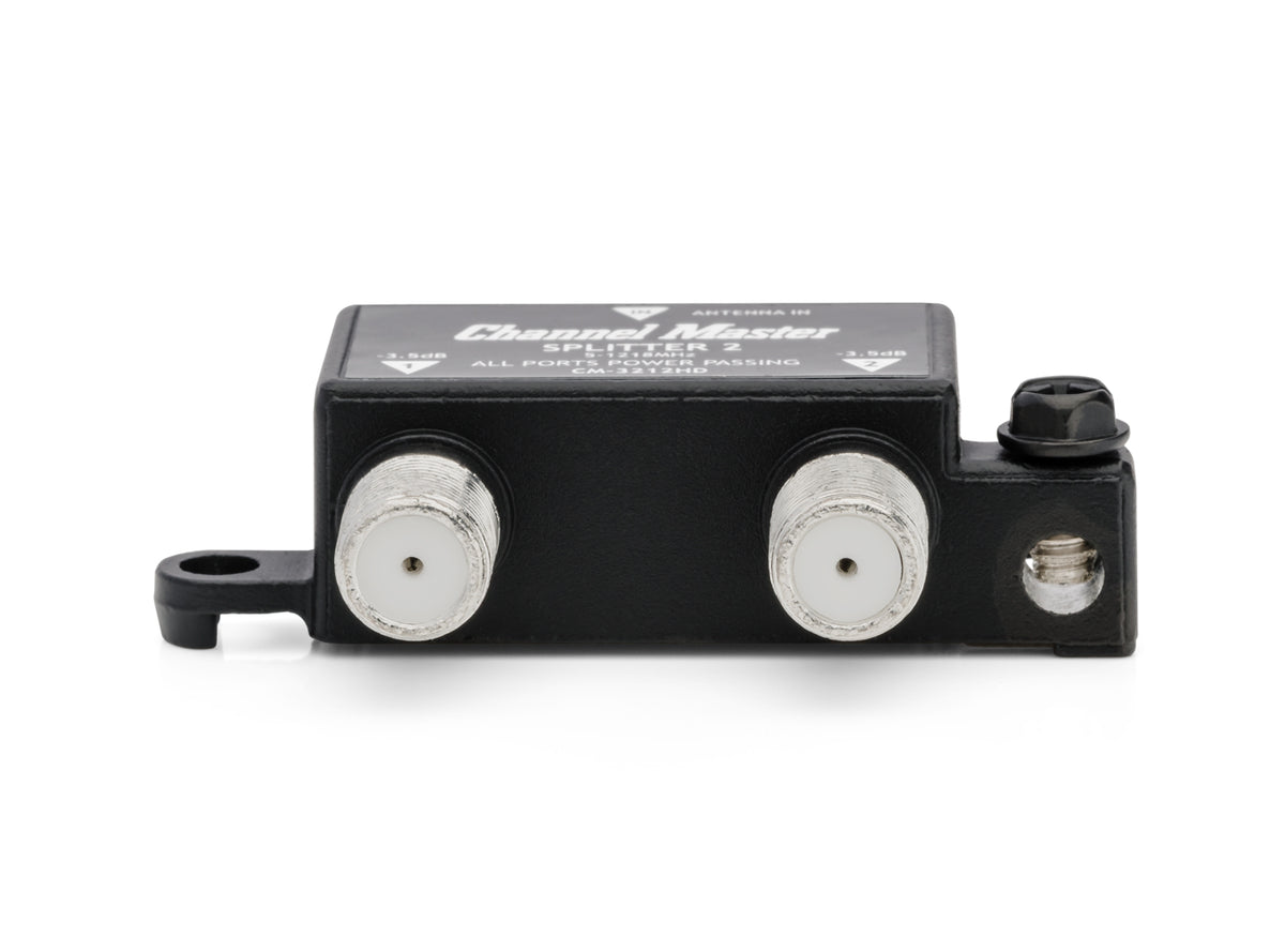 Splitter 2 for TV Antennas (2-Way) | Channel Master (CM-3212HD)